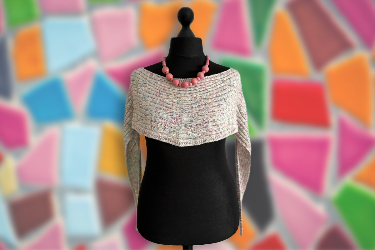 Coral Reef Scarf Vers. 2 - Ursula strickt